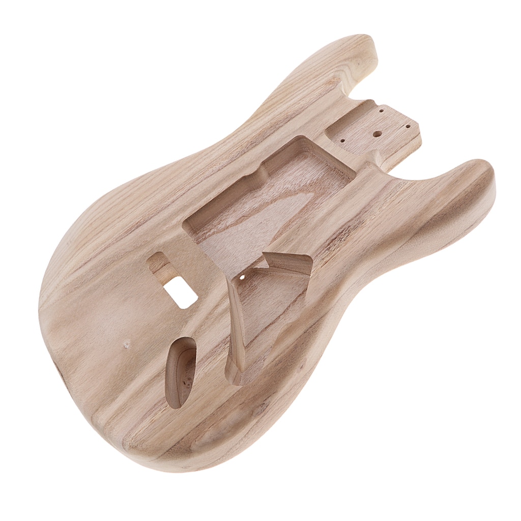Solid Wood Electric Guitar Unfinished Body for Str... – Grandado