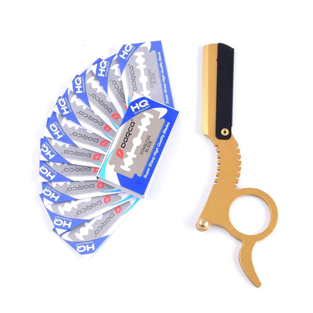 Multi-function Barber Beard Straight Edge Razor wi... – Grandado