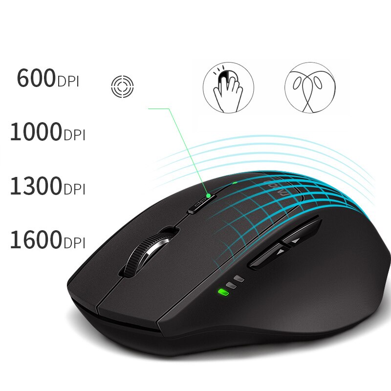Rapoo MT550/MT550G Multi-mode Wireless Mouse Switc... – Grandado