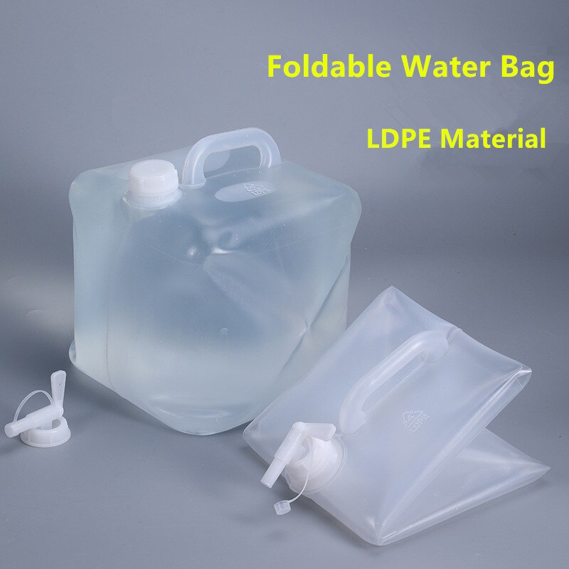 1PCS 10L Square Plastic Bucket Outdoor Portable Fo... – Grandado