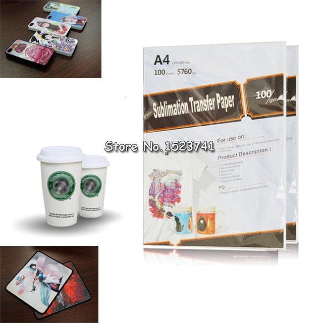 A4 Size Dye Sublimation Heat Transfer Paper sublim... – Grandado