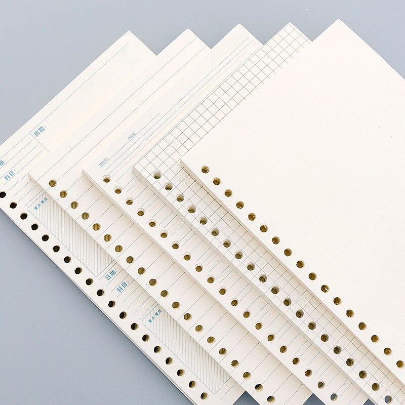 A5 Loose Leaf Paper Refill Notebook Spiral Binder ... – Grandado