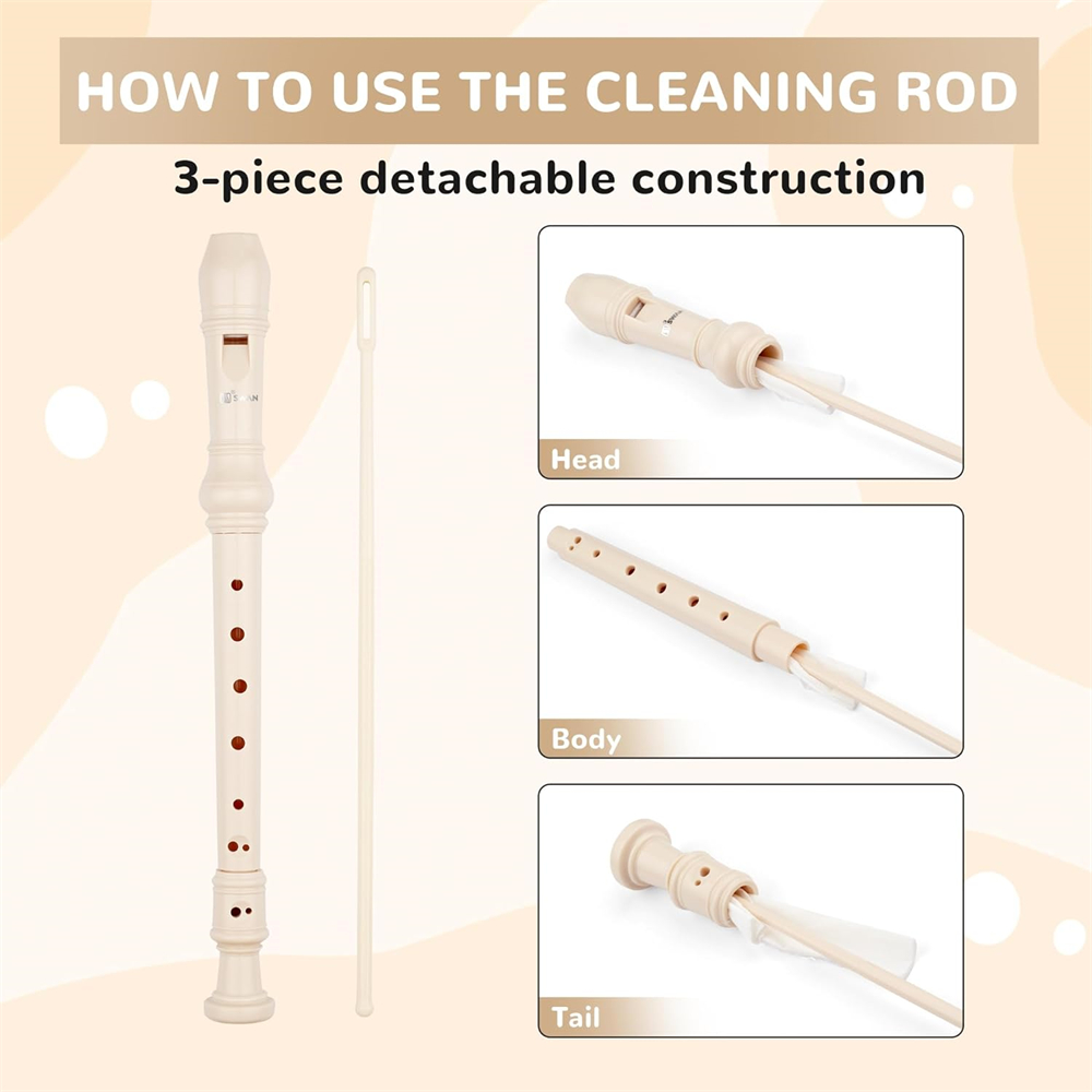 SWAN 8-hole treble Recorder A classroom instrument... – Grandado