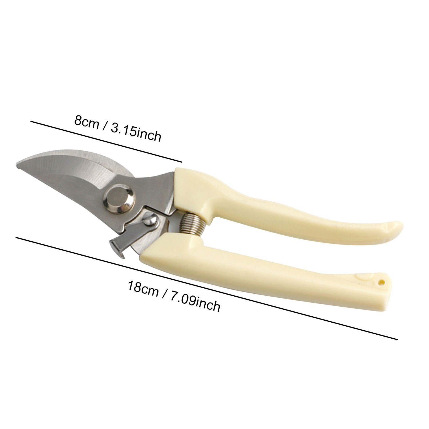 Behogar Stainless Garden Trimming Scissors Pruner ... – Vicedeal