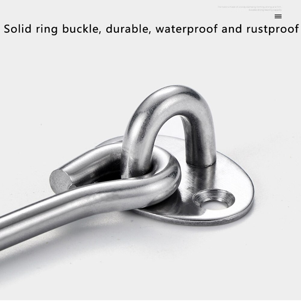 Black Stainless Steel Window Lock With Safety Swit... – Grandado