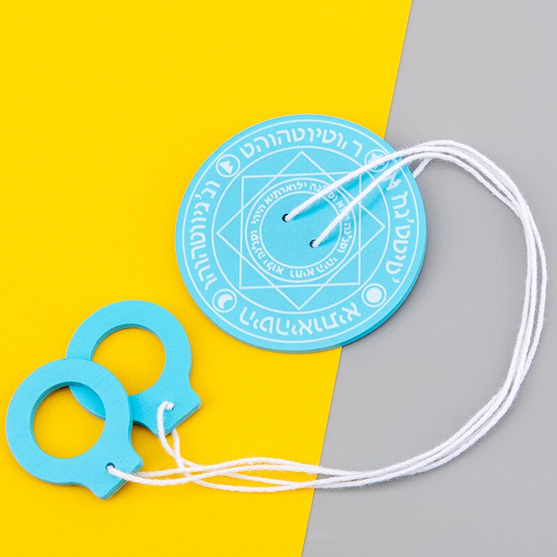 Nostalgic classic wooden pull gyro flywheel wind w... – Grandado