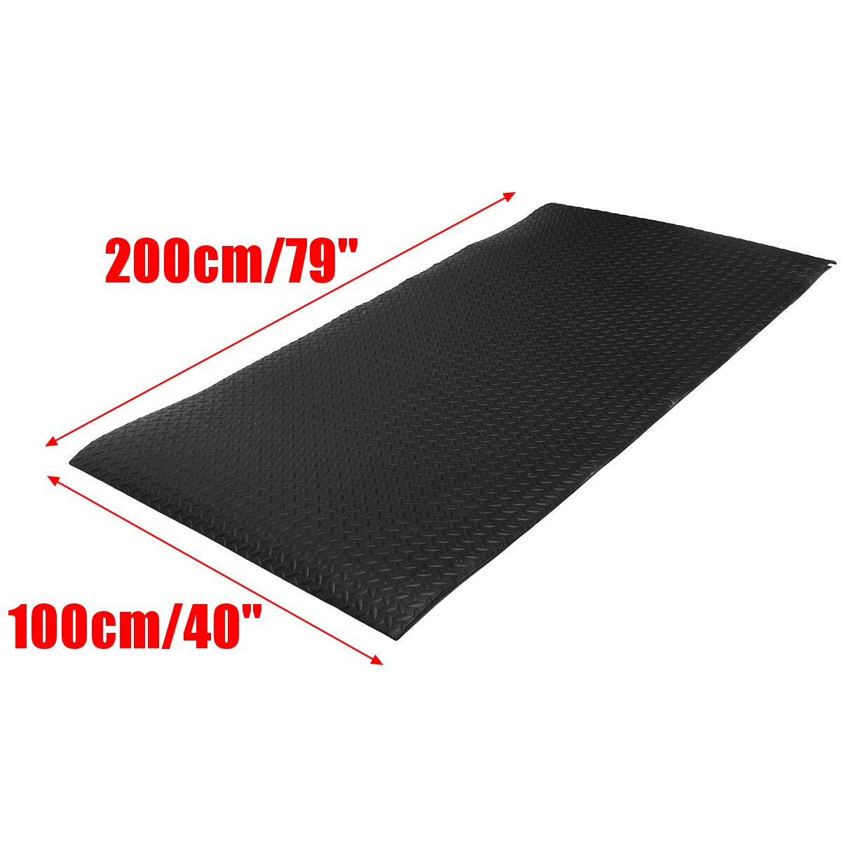 200x100cm No slip Exercise Mat Gym Fitness Equipme... – Vicedeal