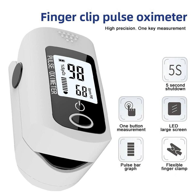 Portable thermometer oximeter non-contact ear ther... – Grandado