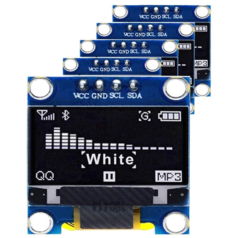 5pcs Oled Display Module Iic 128x64 Pixel Oled Whi Grandado