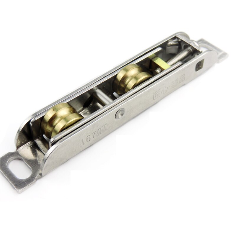 Balcony Sliding Plastic Steel Door Pulley Aluminum... – Grandado