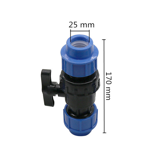 DN20 DN25 DN32 Pipe PE Valve Connector Inner Diame... – Vicedeal