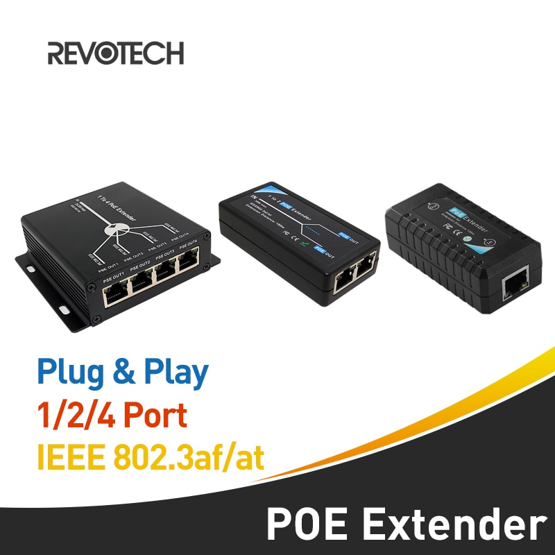 POE Extender Plug&Play 10/100Mbps with IEEE 802.3a... – Grandado