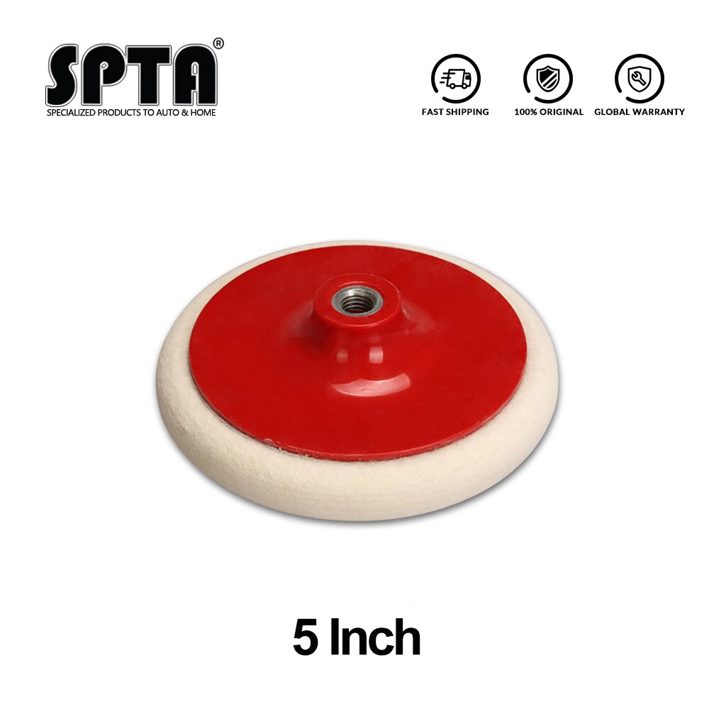 SPTA 4Inch / 5Inch / 6Inch Wool Felt Polishing Pad... – Vicedeal