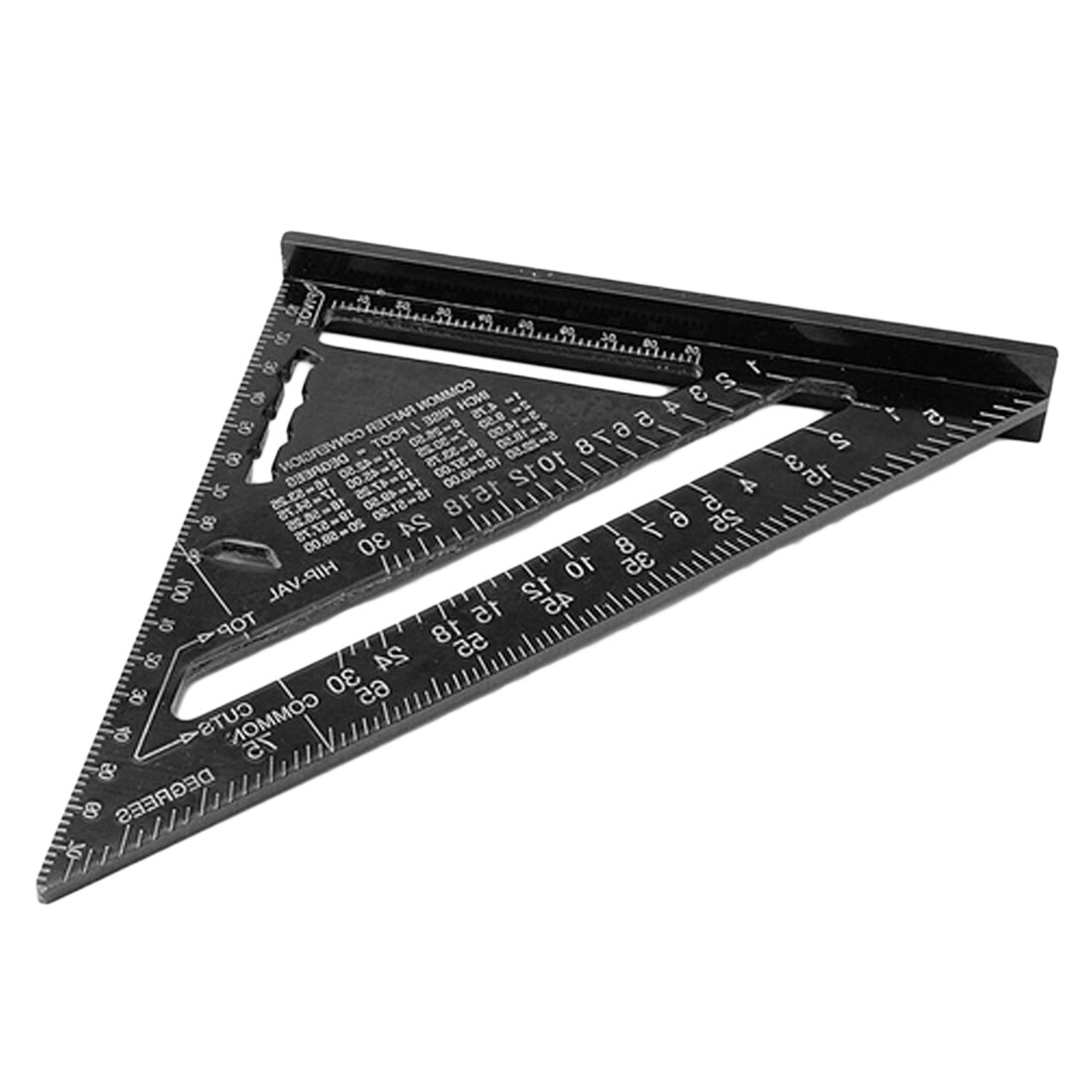 7 Inch Metric Triangular Measuring Ruler Aluminum ... – Vicedeal