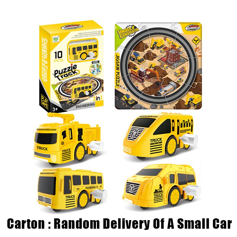 DIY With Map Assembly Rail Car Toy On The Chain St... – Grandado