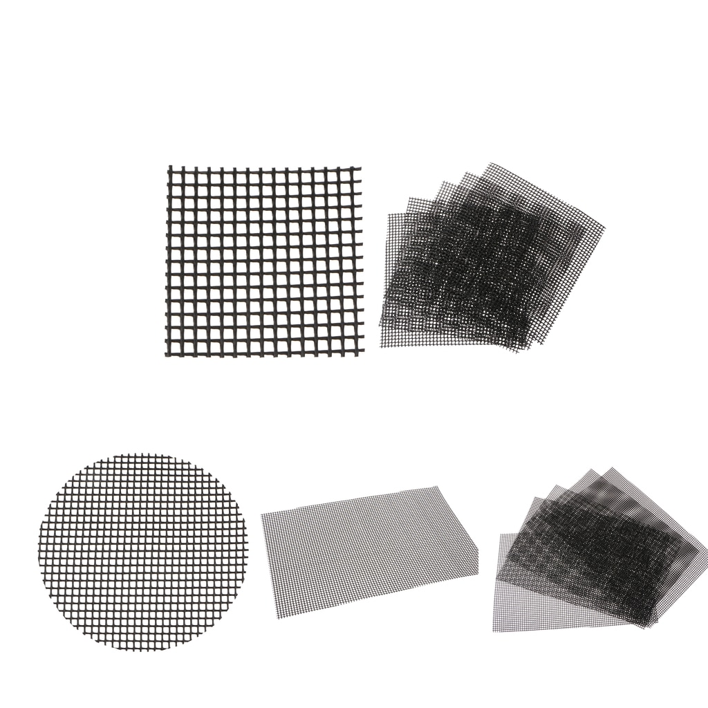 5X Plastic Black Drainage Mesh Sheet Cuttable Flow... – Grandado