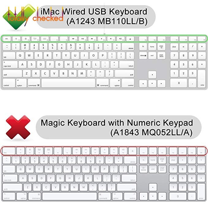 For Apple Keyboard Cover iMac G6 For Mac G5 Skin P... – Vicedeal