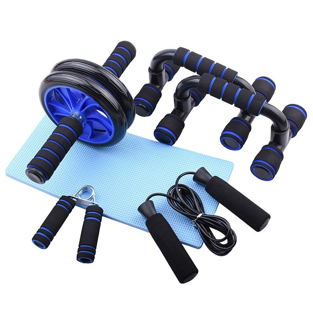 6 In 1 Abdominale Roller Set Abs Wiel Push Up Bars... – Vicedeal