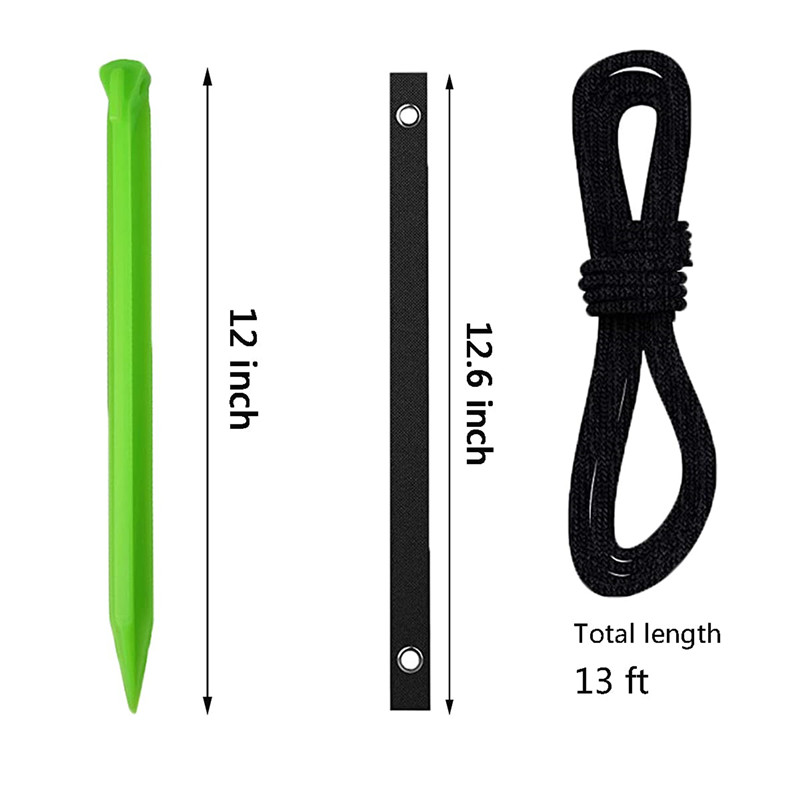 12 Inch Tree Stake Kit Tree Support Straps With Ro... – Grandado