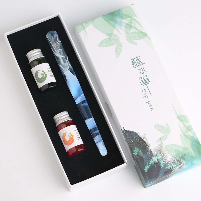 Multi Functional Glass Dip Pen Arts Flat Tip Paint... – Grandado