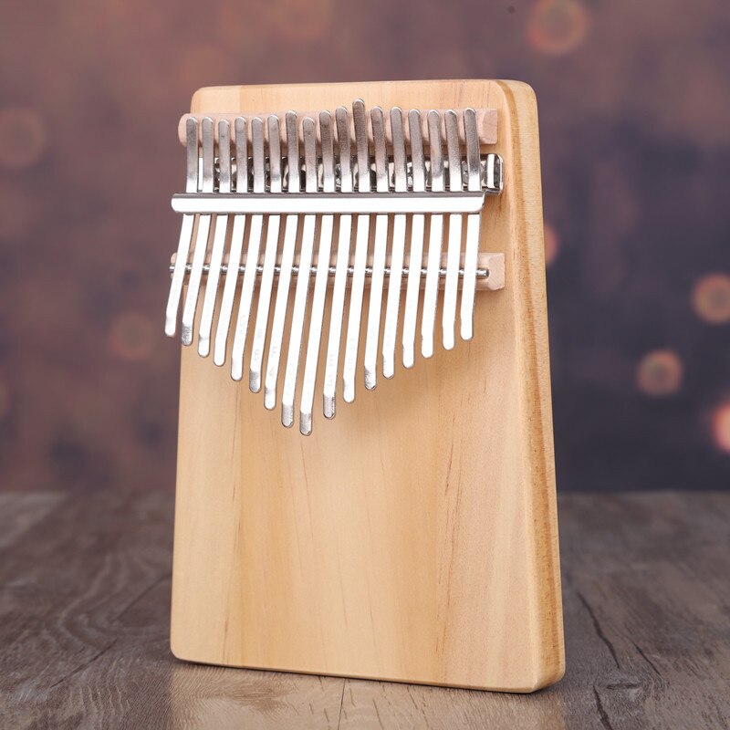 17 Keys Solid Koa Kalimba, Single Solid Wood Board... – Vicedeal