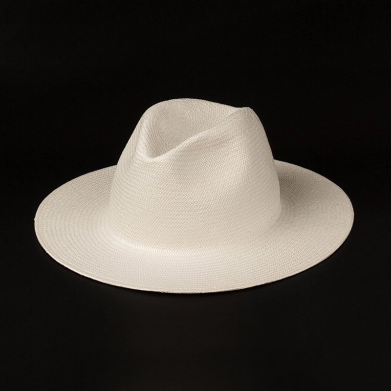 Unisex Witte Brede Rand Strand Hoeden Mannen Dames... – Vicedeal