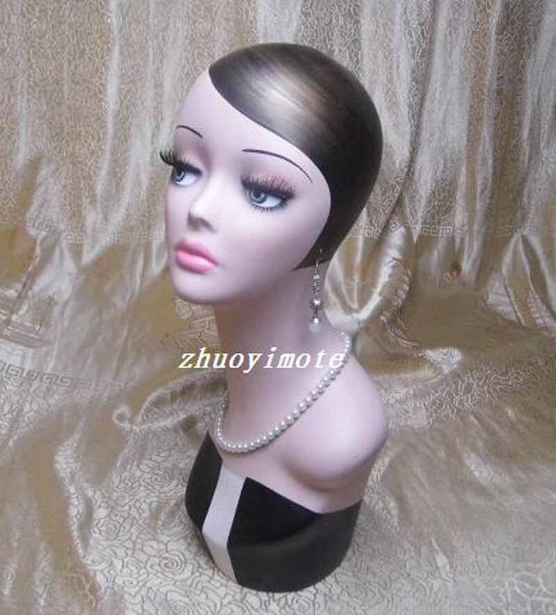 Female Mannequin Head Wigs Hats Cap Headphone Disp... – Vicedeal
