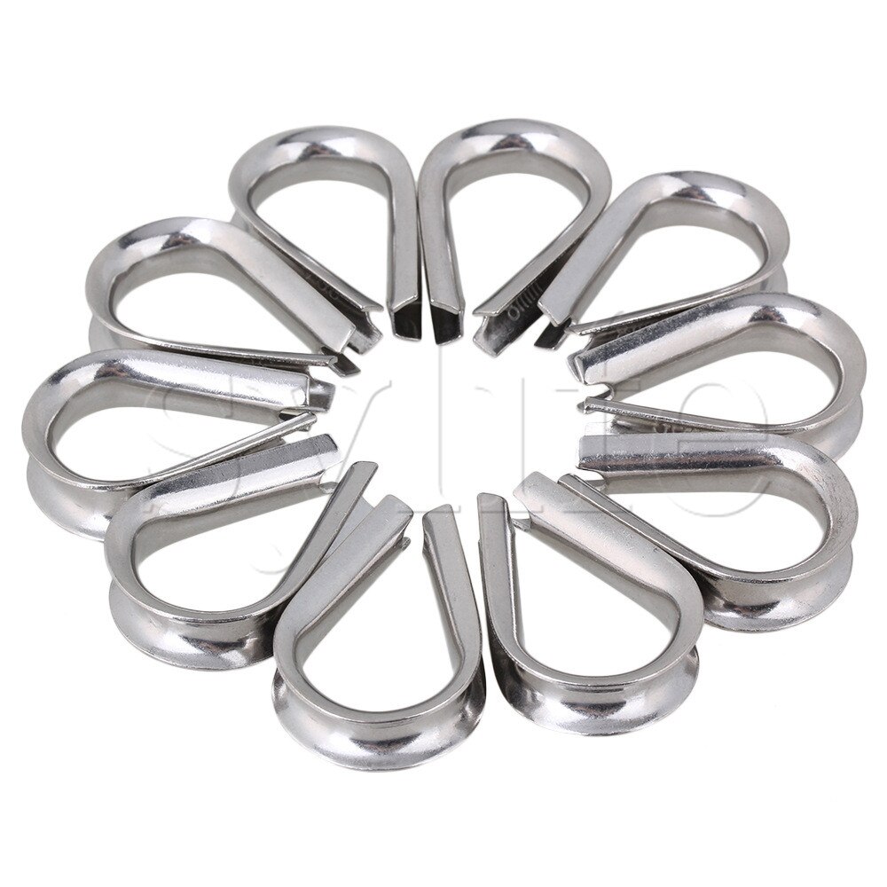 10pcs Silver 304 Stainless Steel Thimble for Wirer... – Grandado