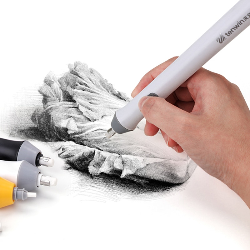 Automatic electric eraser mute charging multi-func... – Grandado