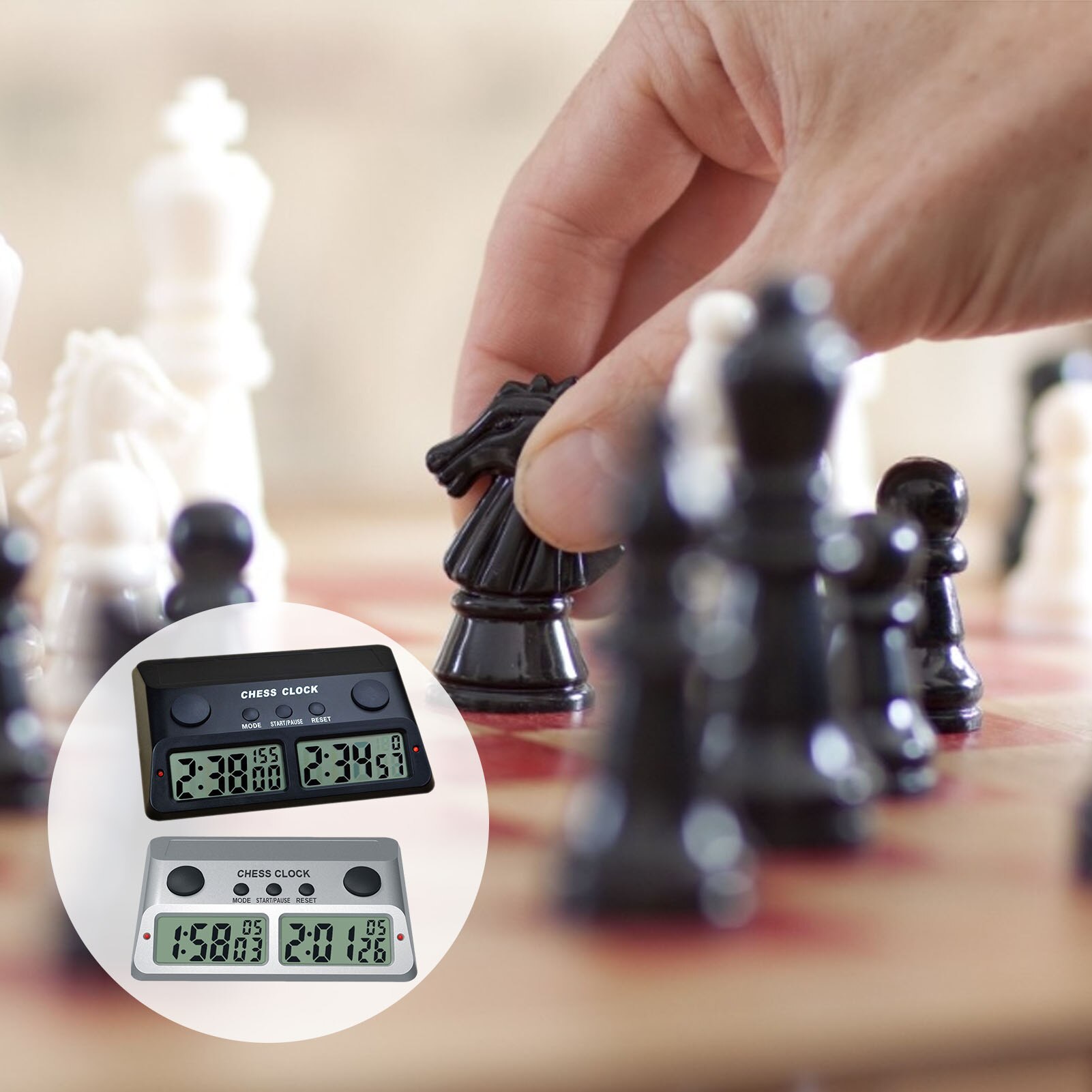 Sports Electronic Checkers Digital Chess Clock Cou... – Grandado