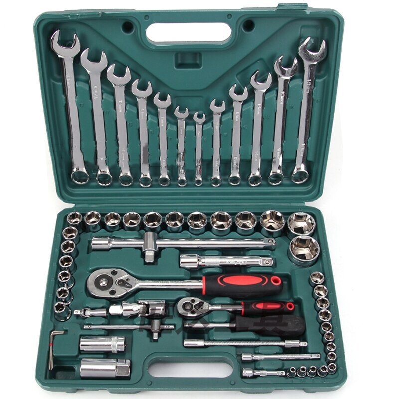 Hand Tool Set (61pcs) Socket & Bit Set Wrench Repa... – Grandado