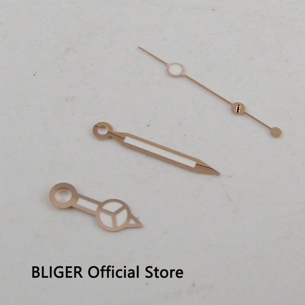 Rose Golden Watch Hand Fit NH35 Automatic Movement... – Grandado