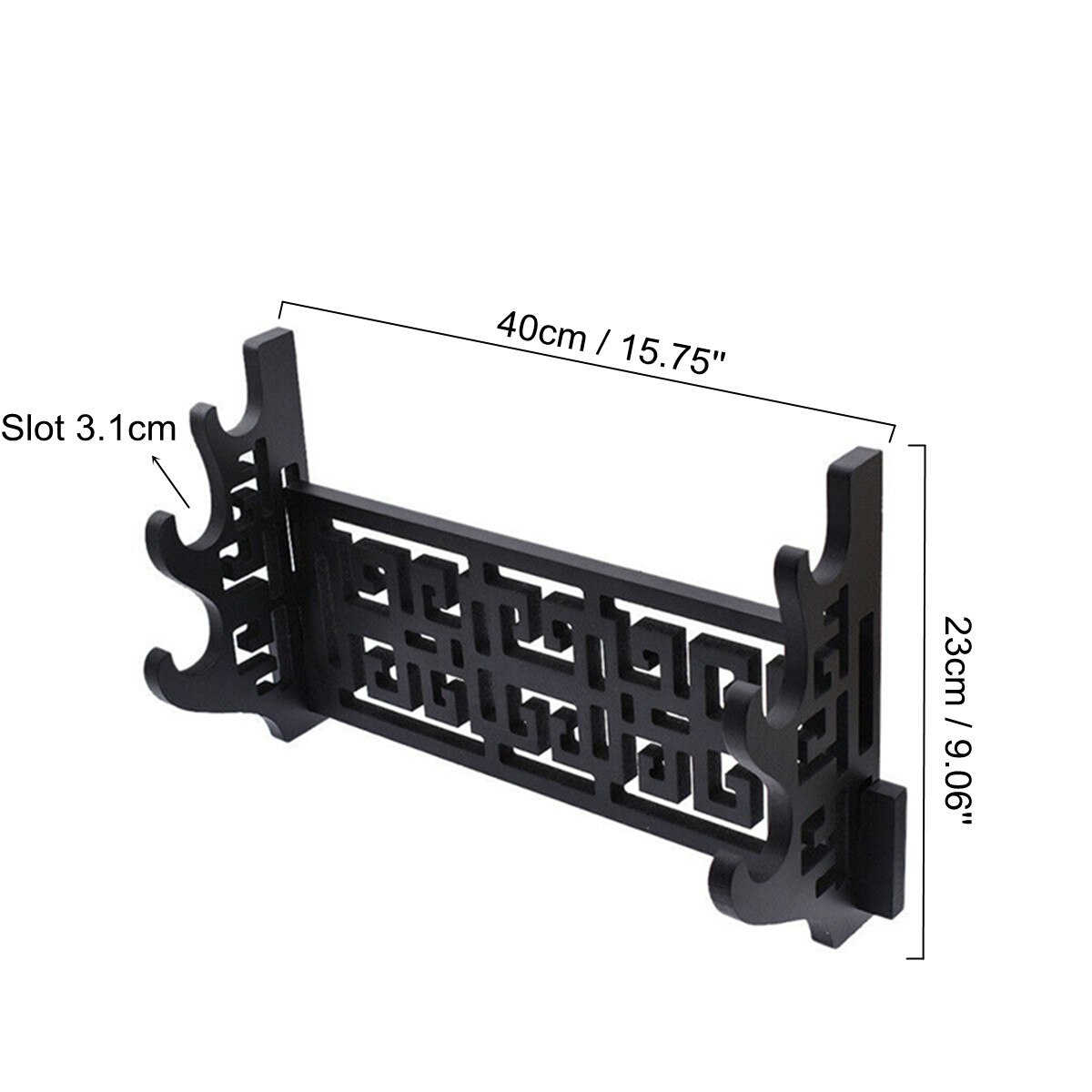 3 Tier Vintage Sword Bracket Wall Mounted Sword Di... – Grandado