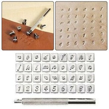 Juego de punzones de Sello de cuero con alfabeto y... – Grandado