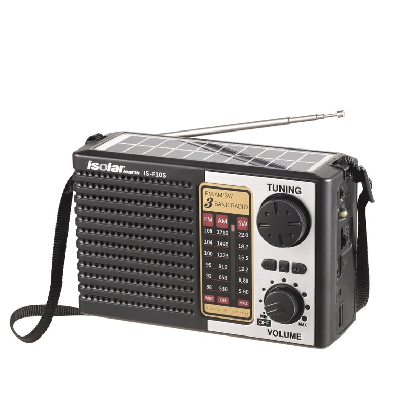 Multifunctional Radio Solar Battery Powered AM FM ... – Grandado