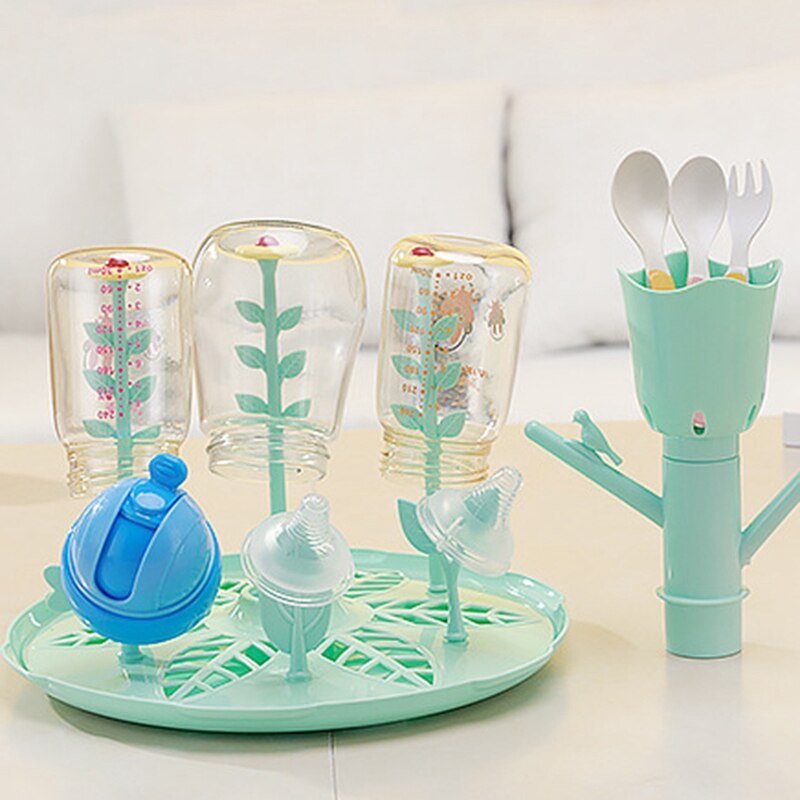 Baby Milch Flaschen Trocknen Gestell Baum bilden Kleinkind Nippel Schnuller Reinigung Trockner ...