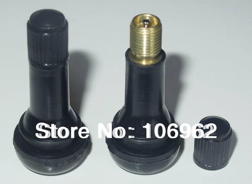 4pcs/lot TR413 Tire Valves Snap-in Tubeless Rubber... – Grandado