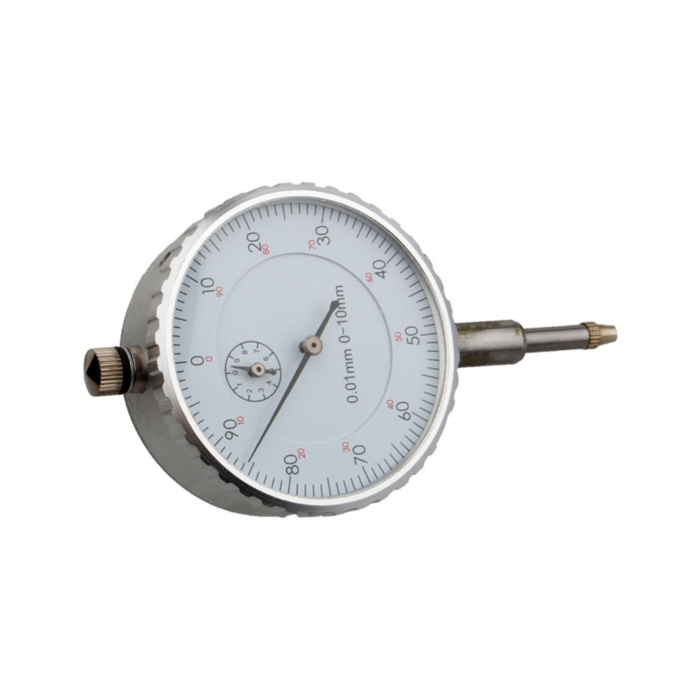 0.01mm Accuracy Dial Indicator Gauge 0-10MM Outer Measuring Clock Round ...