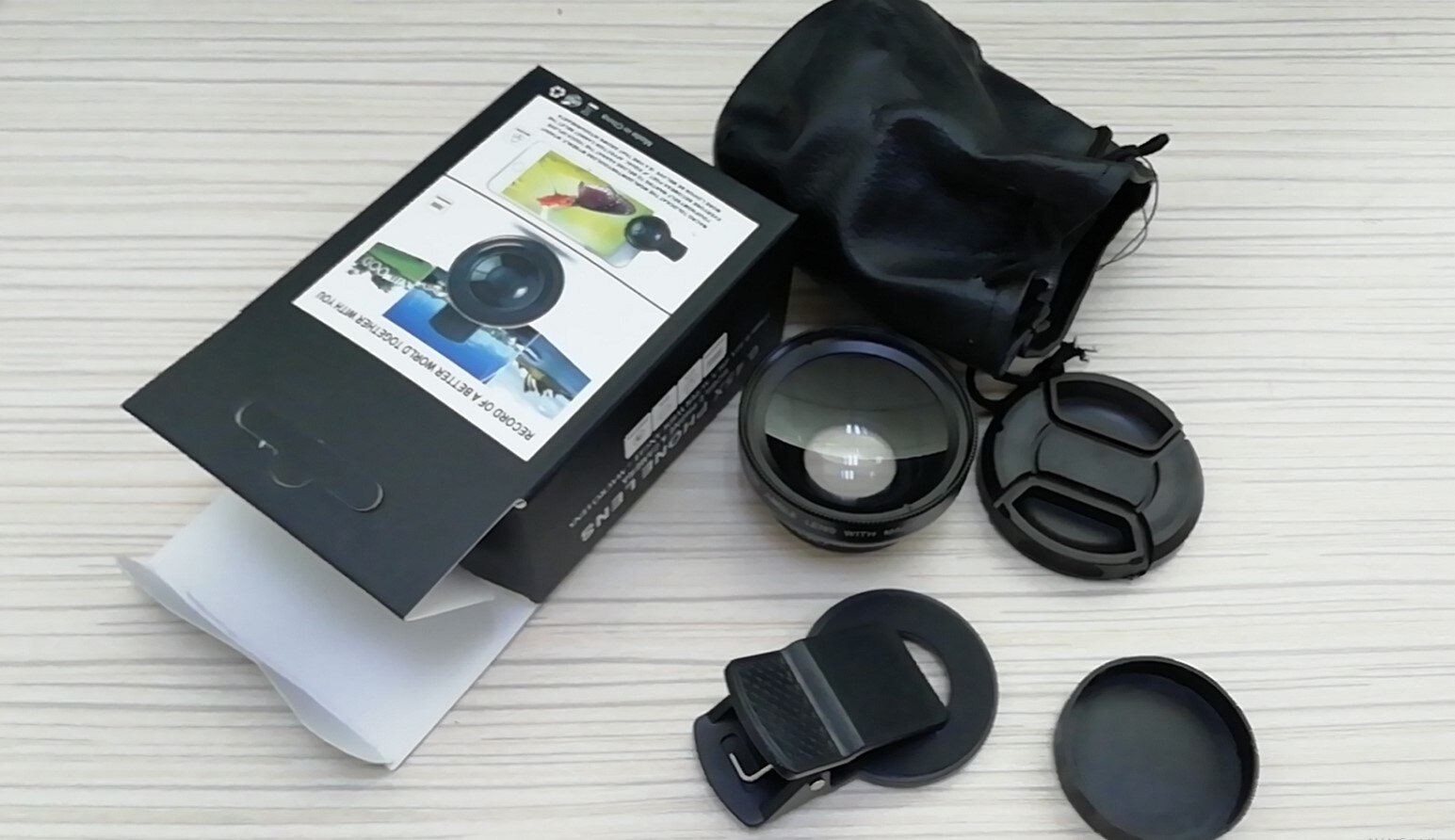 HD Phone Camera Lens 2 in 1 Lens 0.45X Wide Angle ... – Grandado