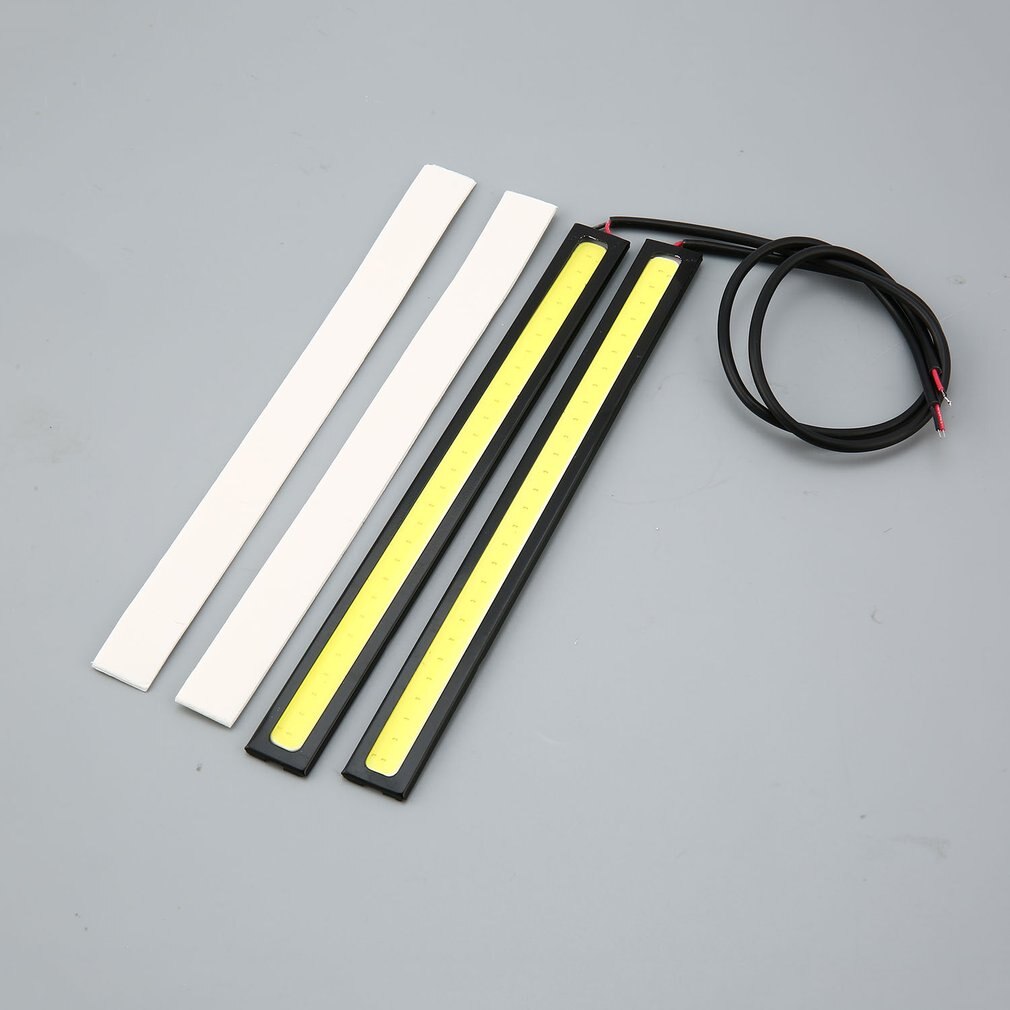 2Pcs 17cm Super Bright COB Car LED Lights Plastic ... – Vicedeal