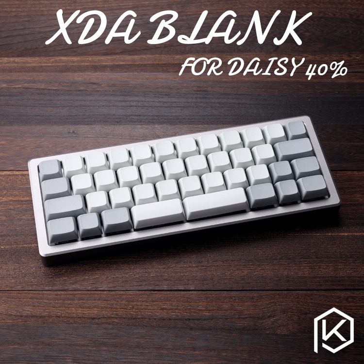 XDA blank keycaps daisy 40% 40 Keyset Blank Simila... – Grandado