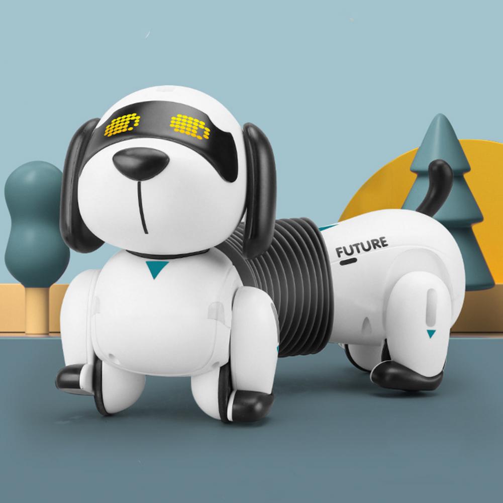 Robotic Dog Dachshund Smooth Surface Plastic Remot... – Vicedeal