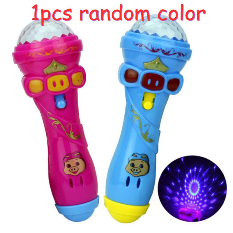 1pcs/2pcs Random Color LED Projection Microphone F... – Grandado