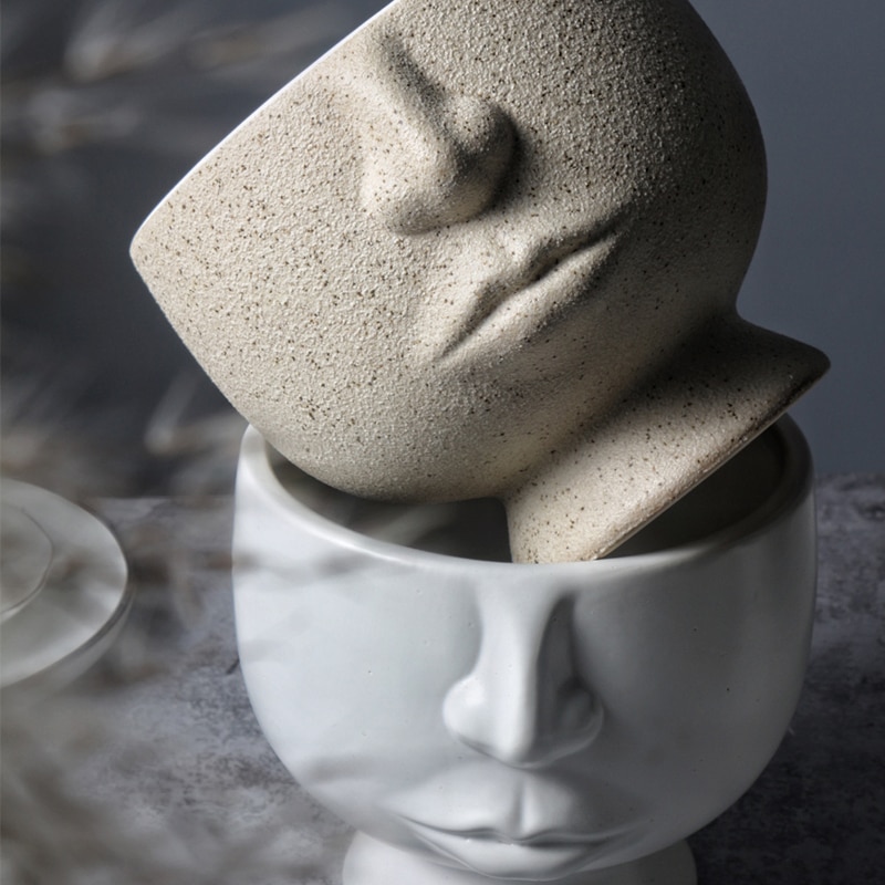 Pot Scandinavian Style solid color Home Decorative... – Vicedeal