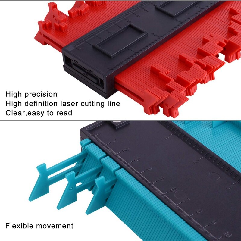 2 Pack Wider Contour Gauge(10 Inch Widen and 5 Inc... – Grandado