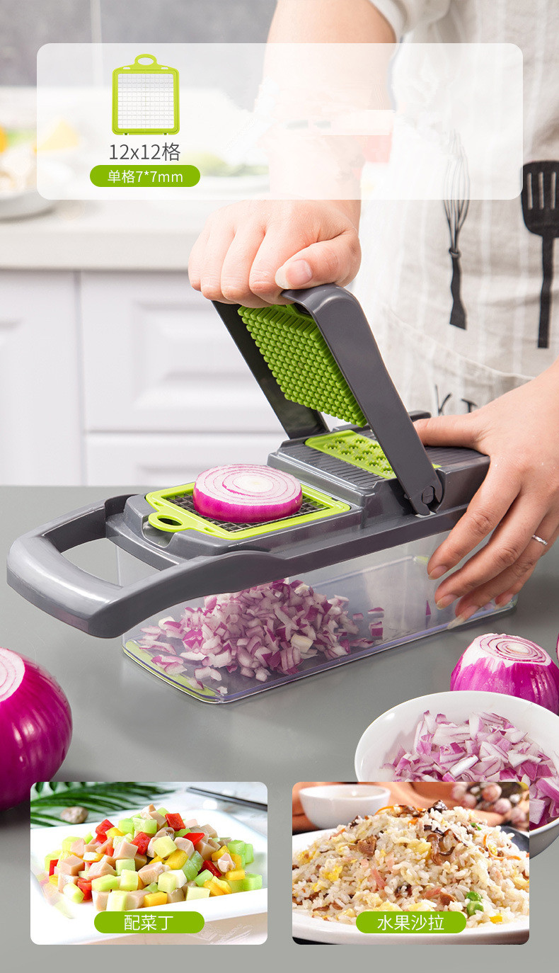 1PC Multi-functional Vegetable Diced Onion Cutter ... – Vicedeal