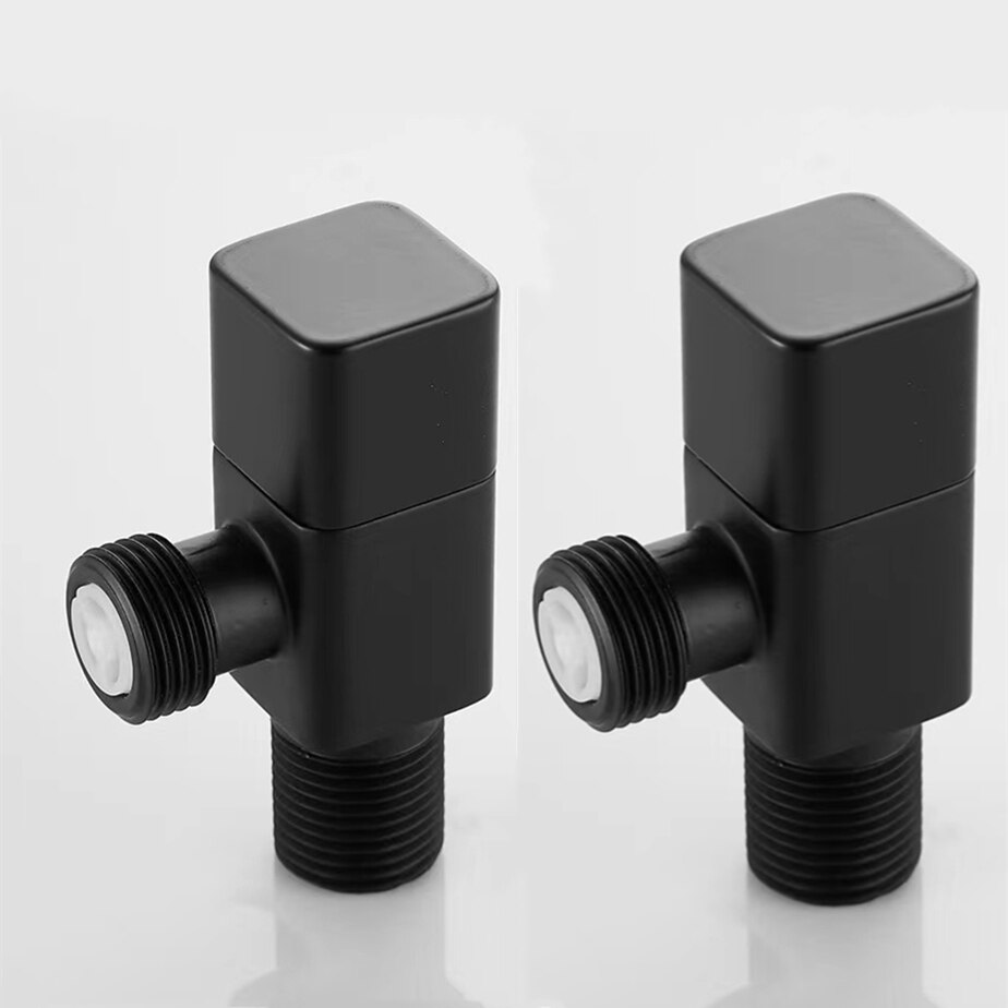 Black Angle Valve Toilet Check Valve All Copper Ki... – Vicedeal