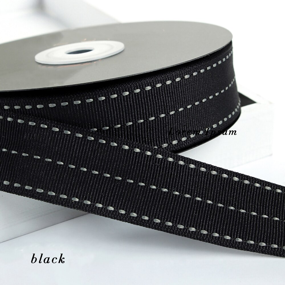 25mm 1inch Grosgrain Dotted Line Rib Ribbons Tape ... – Grandado