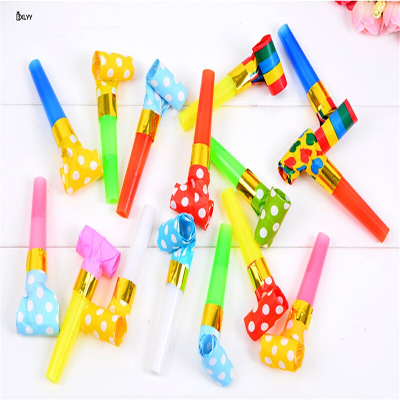 25pc Birthday Party Blowing Dragon Whistle Childre... – Grandado
