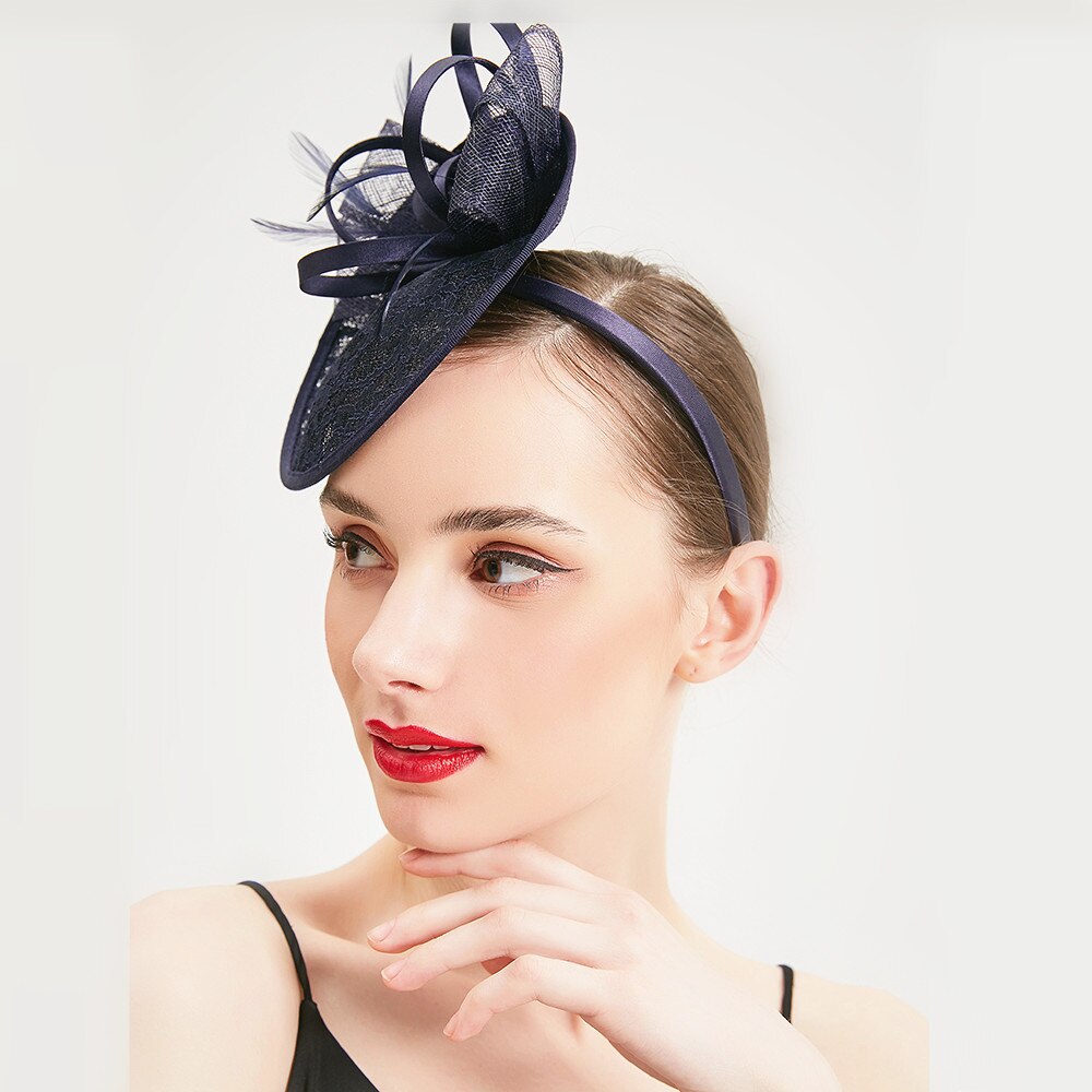 Deep Red Fedora Hats For Women Church Wedding Fasc... – Grandado